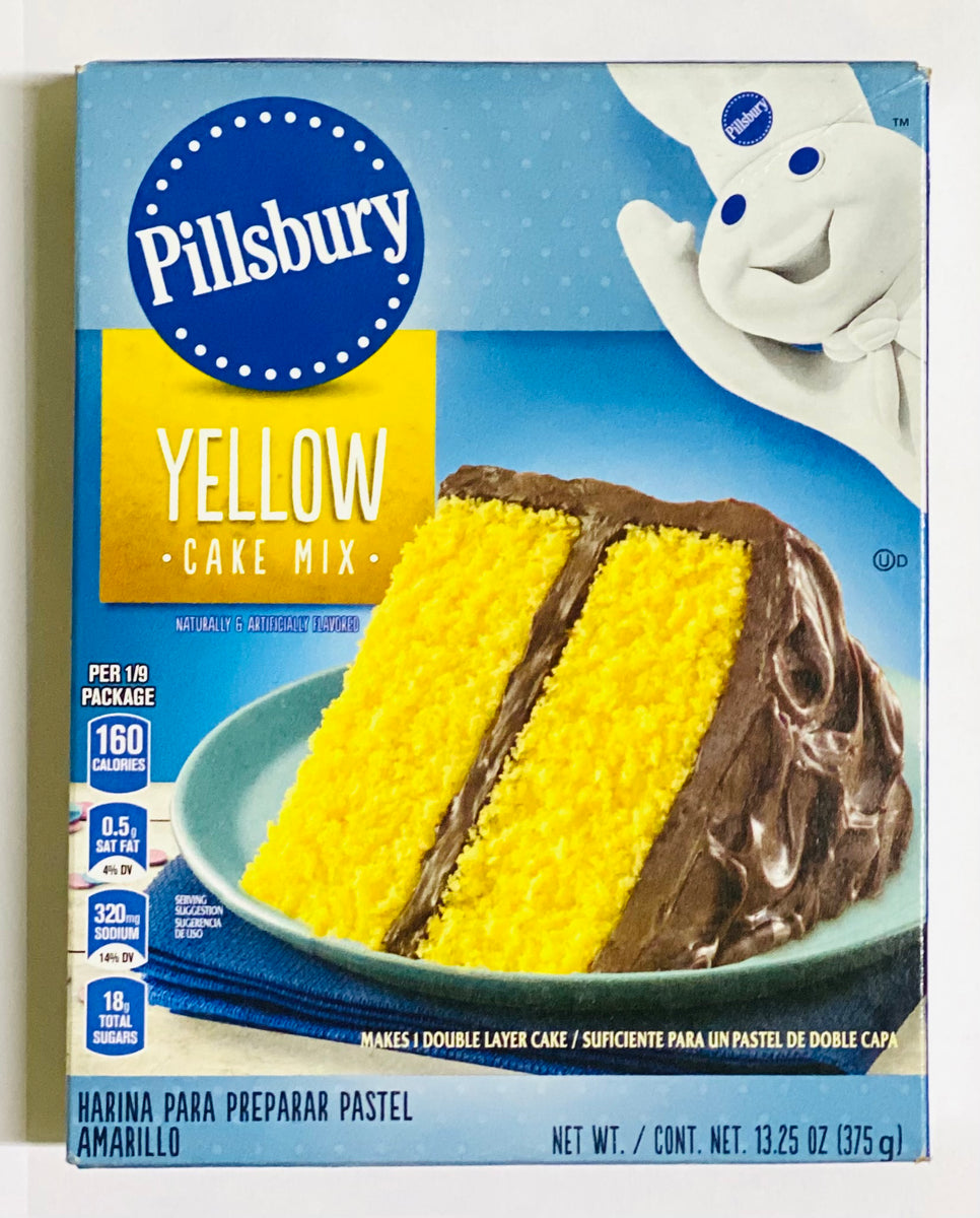 PILLSBURY YELLOW CAKE MIX 375 G Fedlin Limited pillsbury-yellow-cake-mix-375-g-fedlin-limited