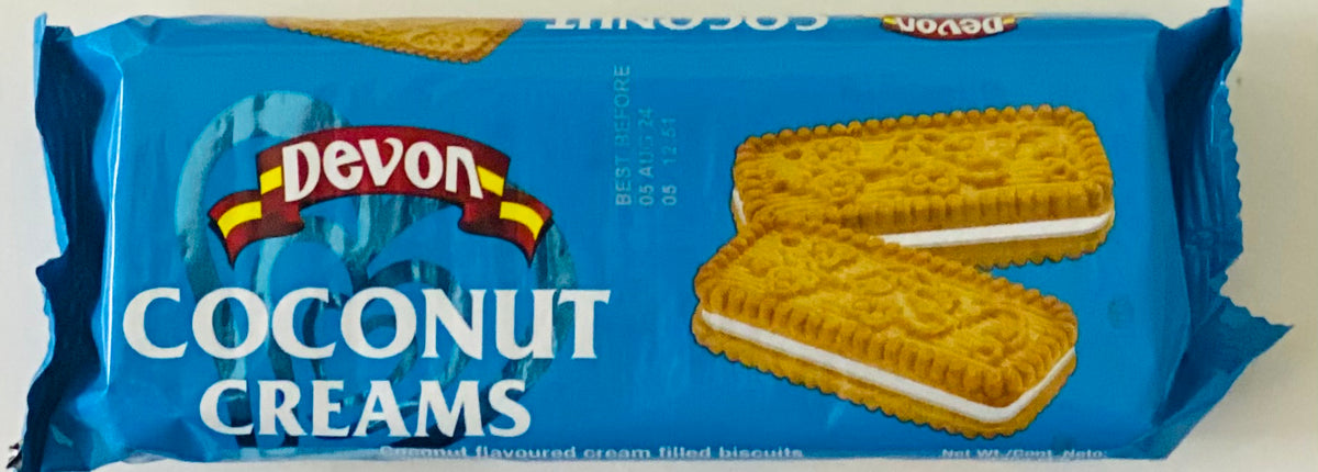 DEVON BISCUITS (COCONUT CREAMS, 140 G) – Fedlin Limited