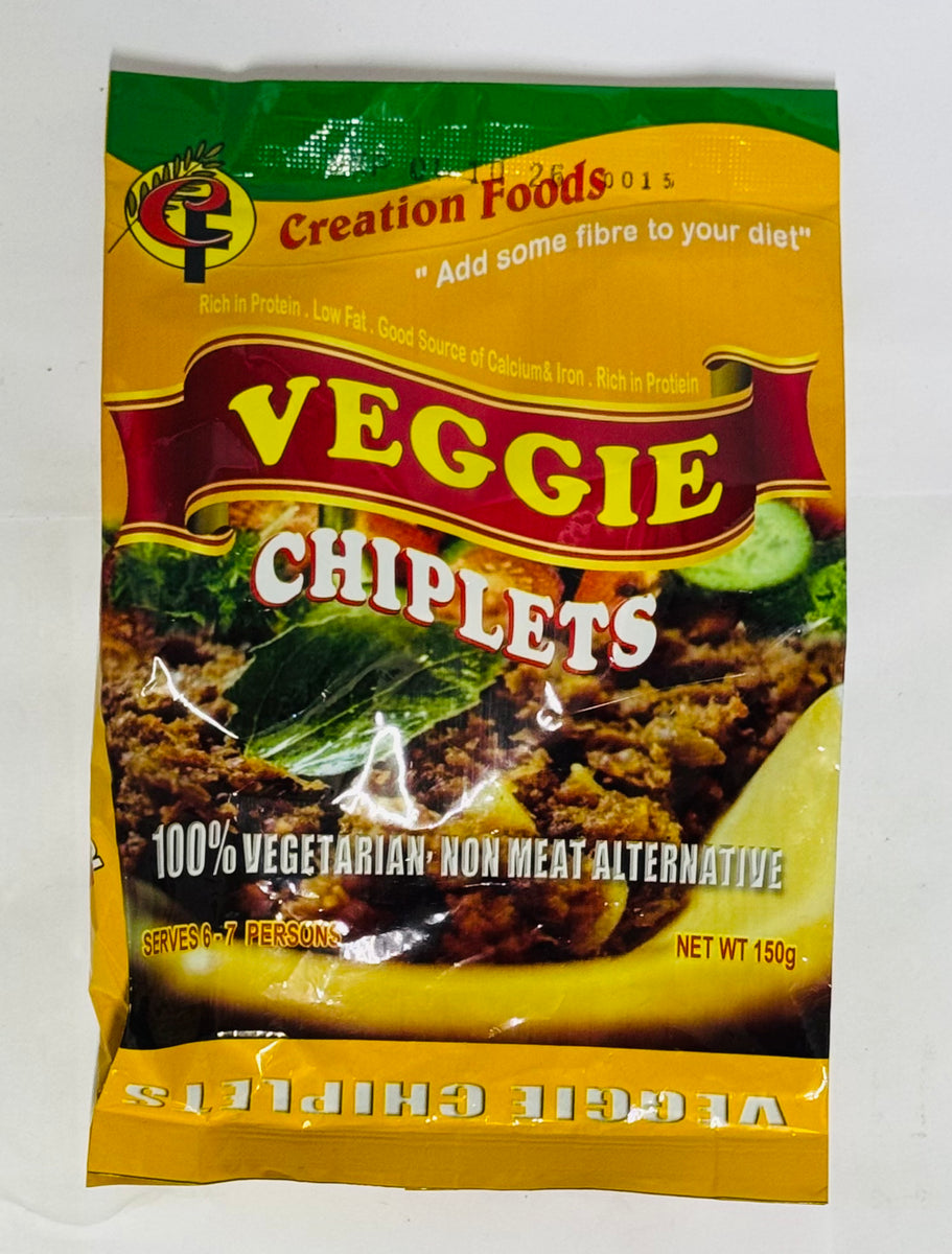 CREATION FOODS VEGGIE CHIPLETS (100% VEGETARIAN, 150 G) – Fedlin Limited