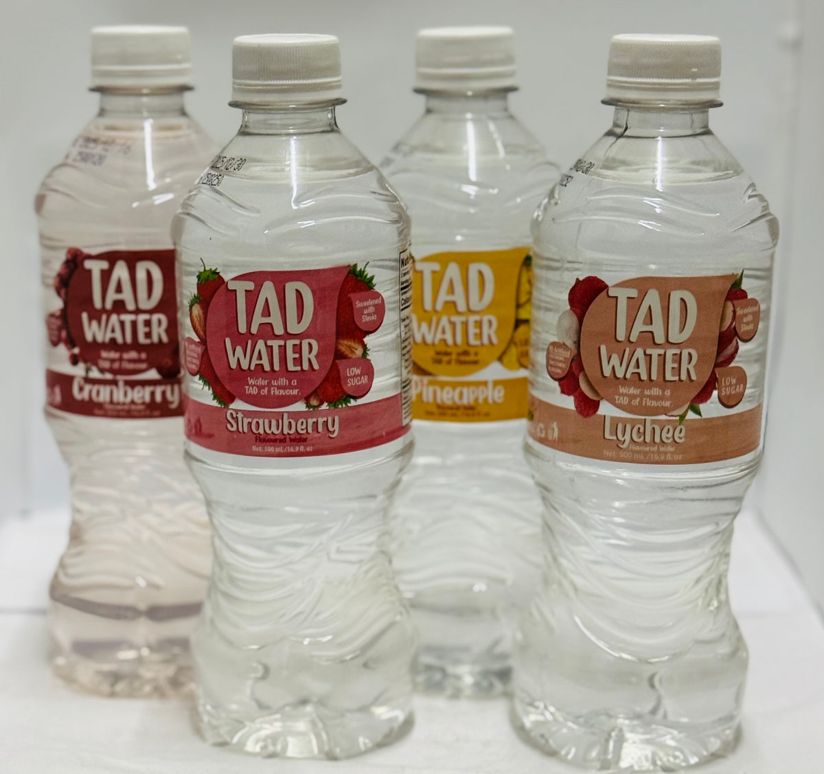 TAD WATER (WATER W/ A TAD OF FLAVOUR, ASSORTED FLAVOURS, 500 ML ...