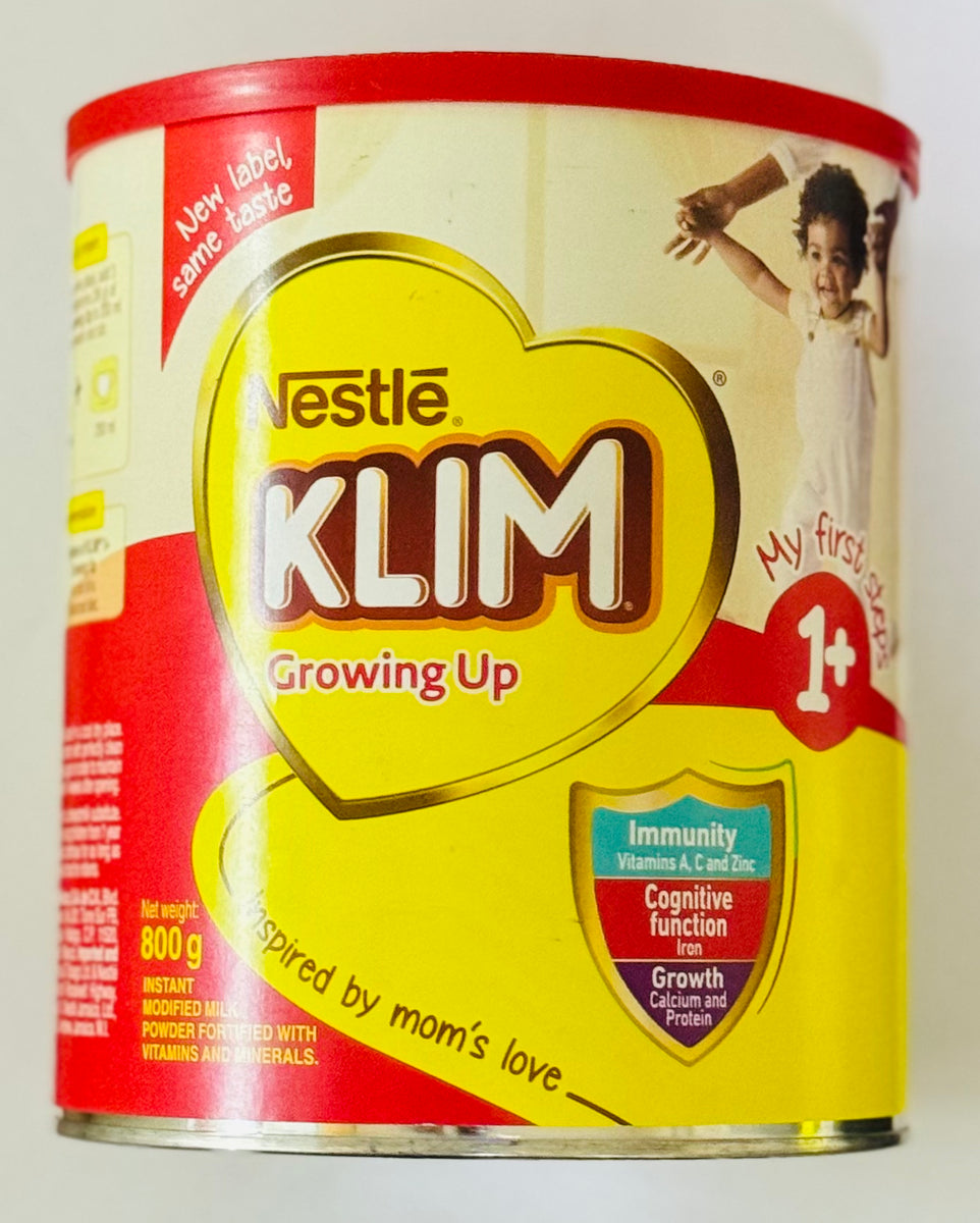 NESTLE KLIM 1+ GROWING UP (800 G) – Fedlin Limited