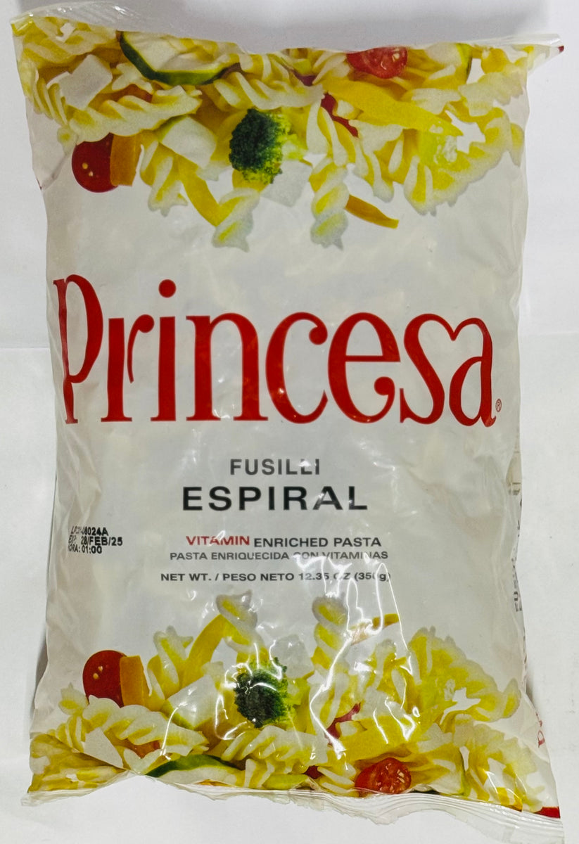 PRINCESA FUSILLI ESPIRAL VITAMIN ENRICHED PASTA (350 G) – Fedlin Limited