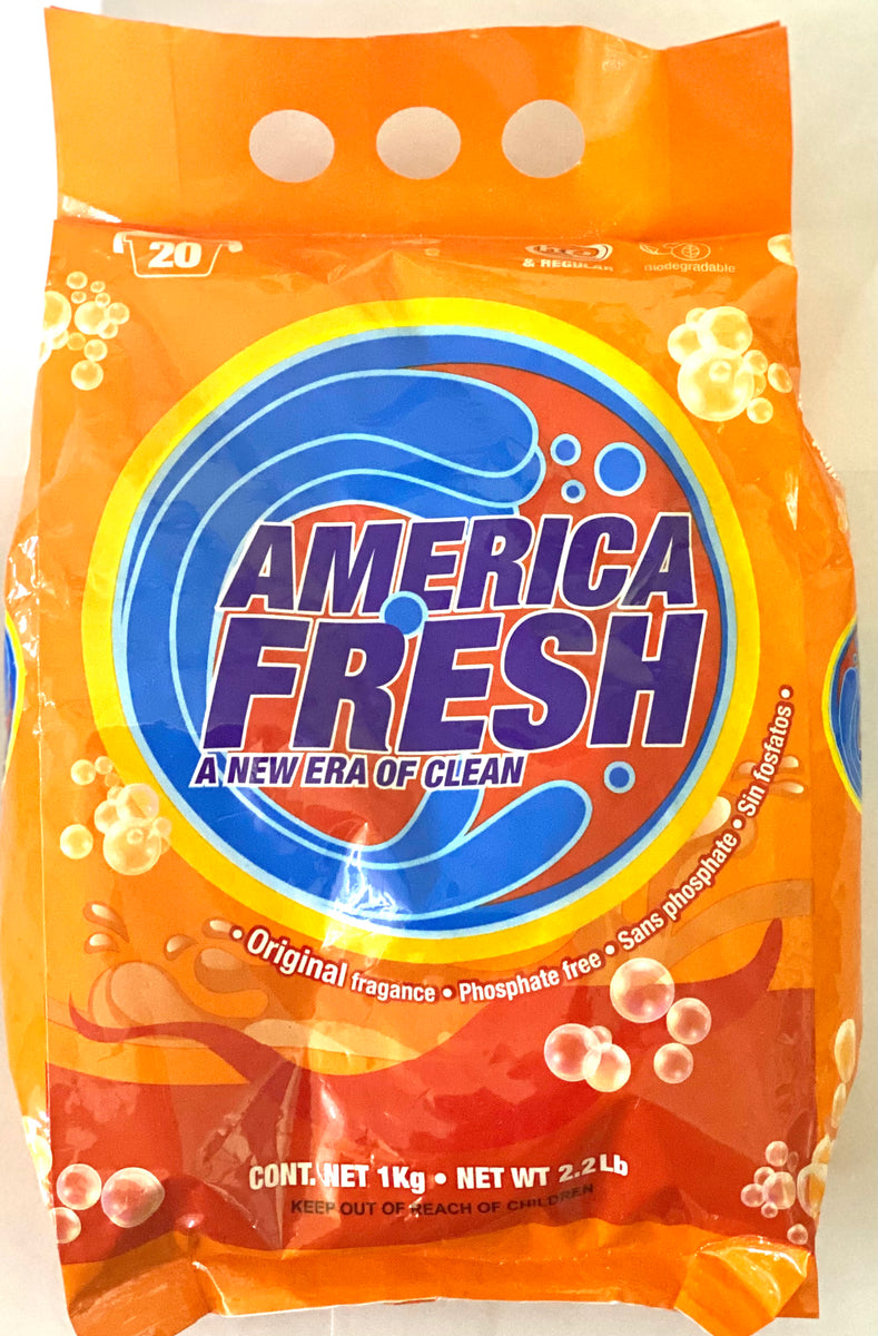 AMERICA FRESH LAUNDRY DETERGENT (ORIGINAL, 1 KG) – Fedlin Limited