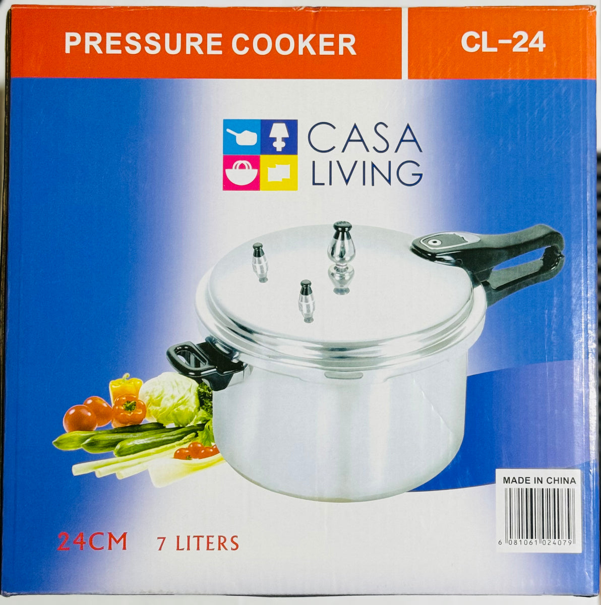 CASA LIVING PRESSURE COOKER (7 L) – Fedlin Limited