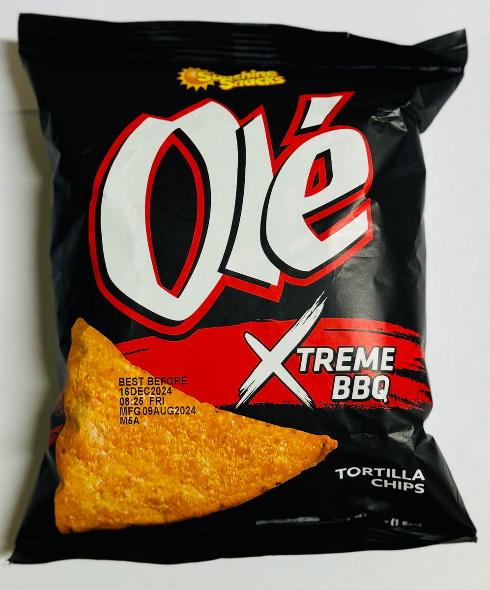 SUNSHINE SNACKS OLÉ TORTILLA CHIPS (XTREME BBQ, 43 G) – Fedlin Limited