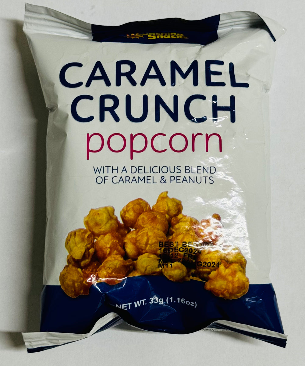 SUNSHINE SNACKS CARAMEL CRUNCH POPCORN (33 G) – Fedlin Limited