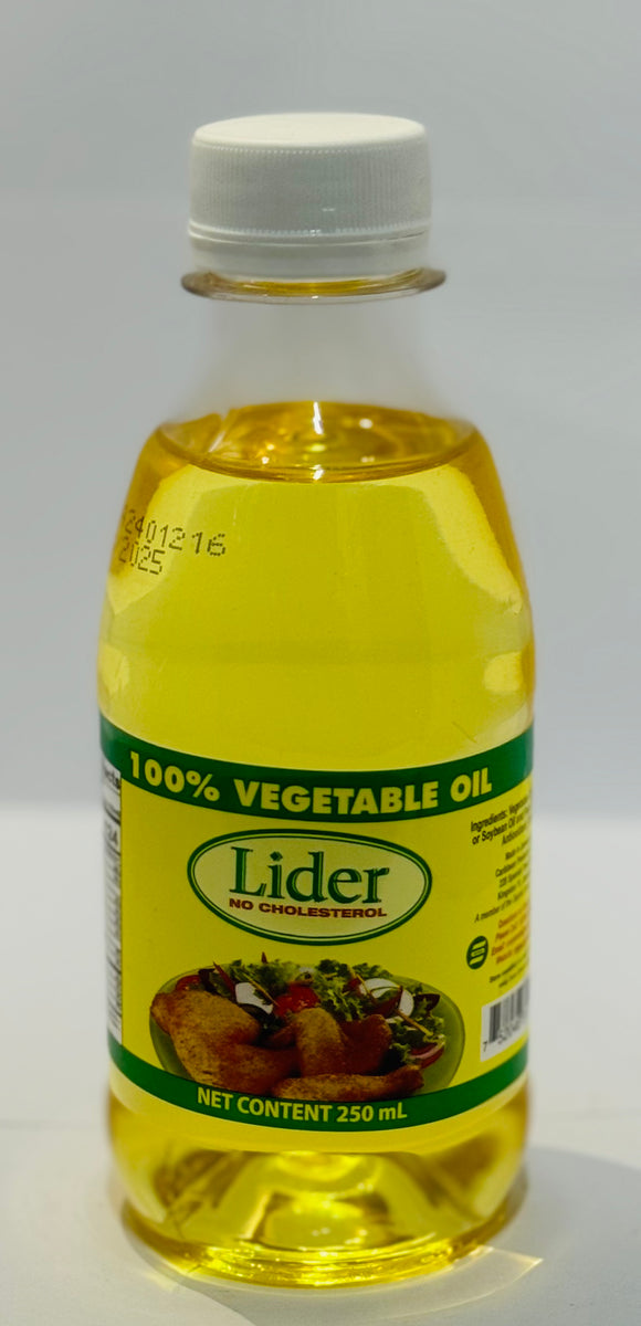 LIDER VEGETABLE OIL (250 ML) – Fedlin Limited
