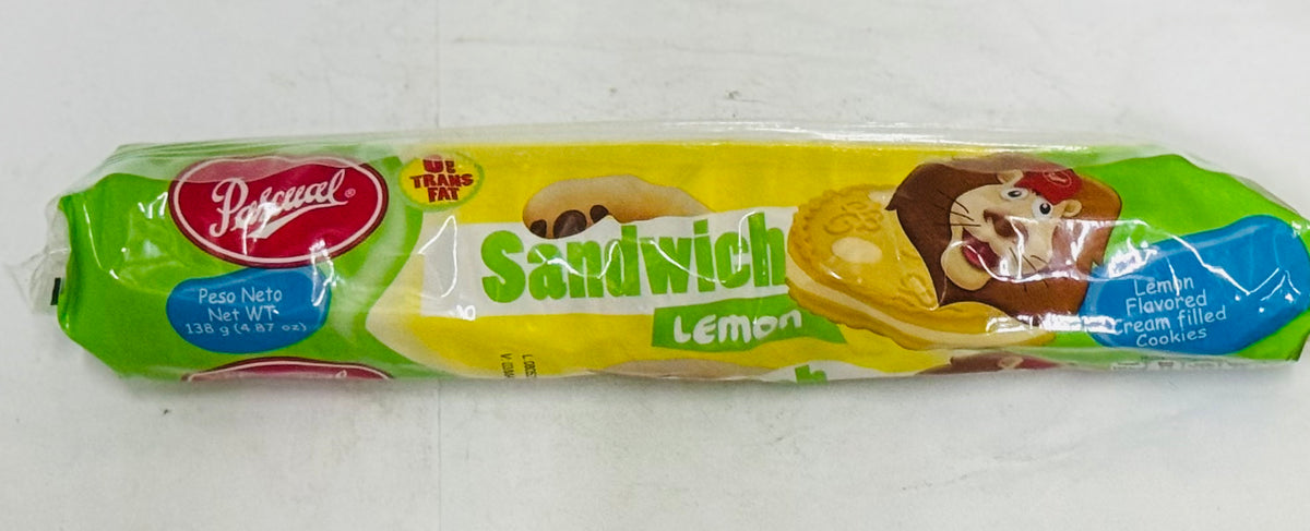 PASCUAL LEMON FLAVOURED SANDWICH COOKIES (138 G) – Fedlin Limited
