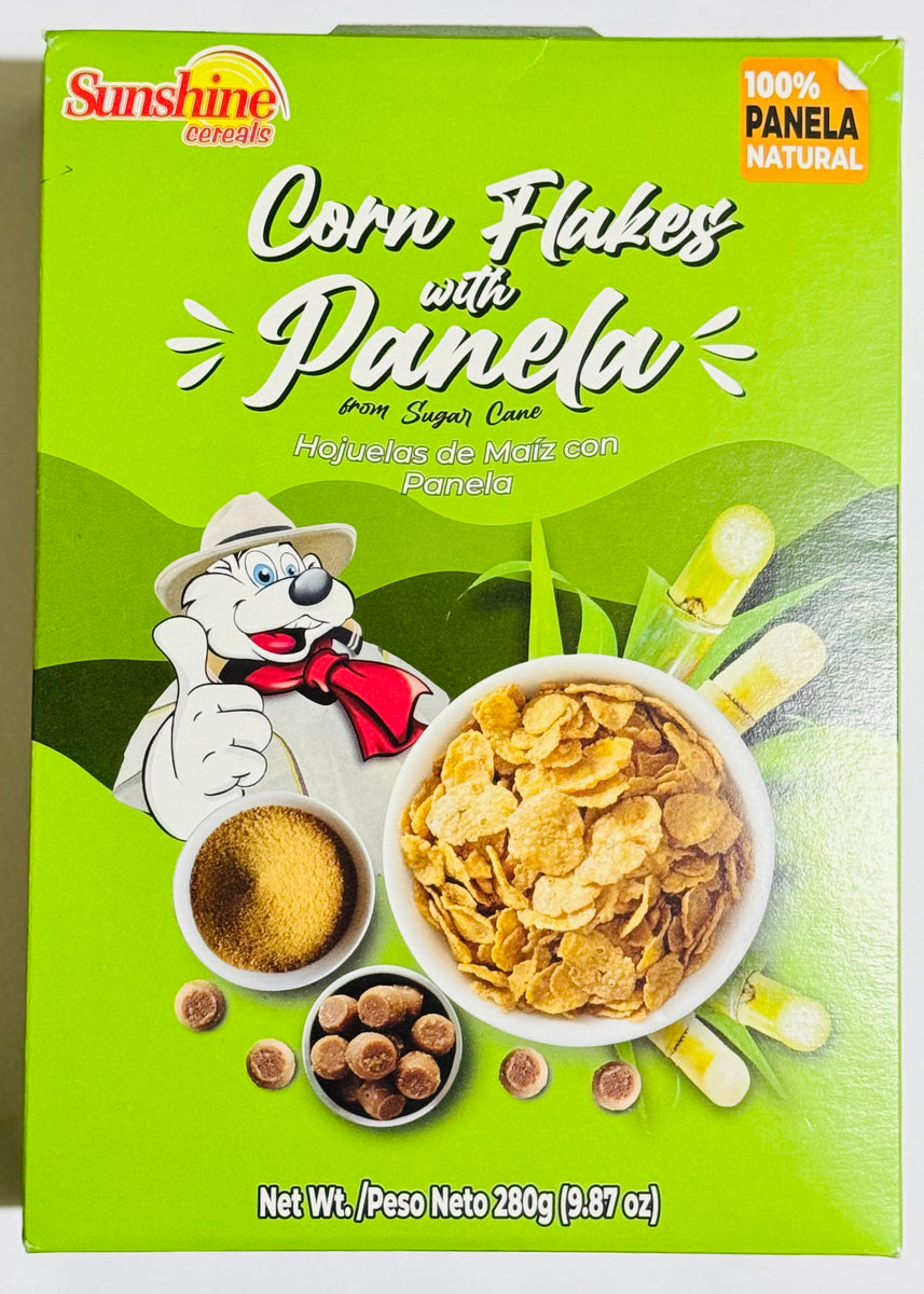 SUNSHINE CORN FLAKES WITH PANELA (280 G) – Fedlin Limited