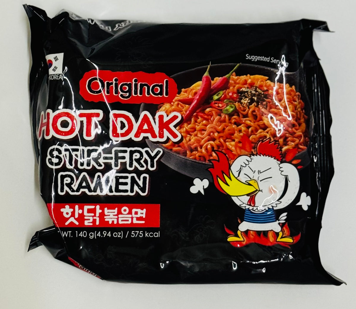 MIGAWON ORIGINAL HOTDAK STIR FRY RAMEN INSTANT NOODLES (140 G) – Fedlin ...