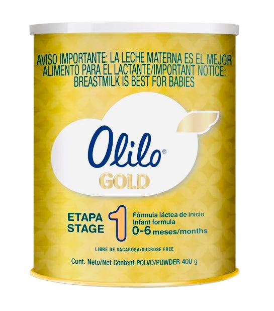 OLILO GOLD STAGE 1 INFANT FORMULA (400 G) – Fedlin Limited