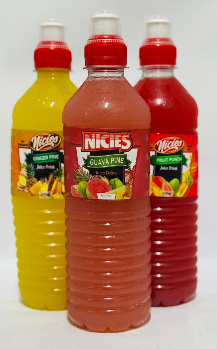 NICIES JUICE DRINK (ASSORTED FLAVORS, 500 ML) – Fedlin Limited