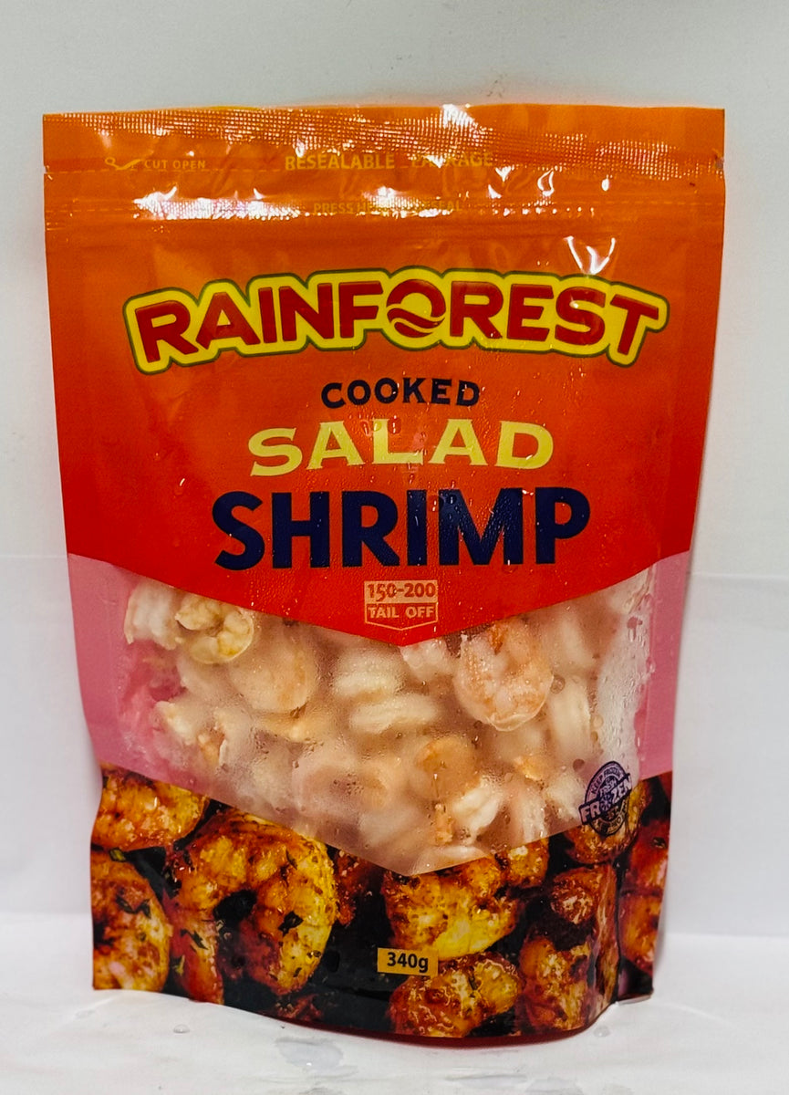 RAINFOREST COOKED SALAD SHRIMP (340 G) – Fedlin Limited