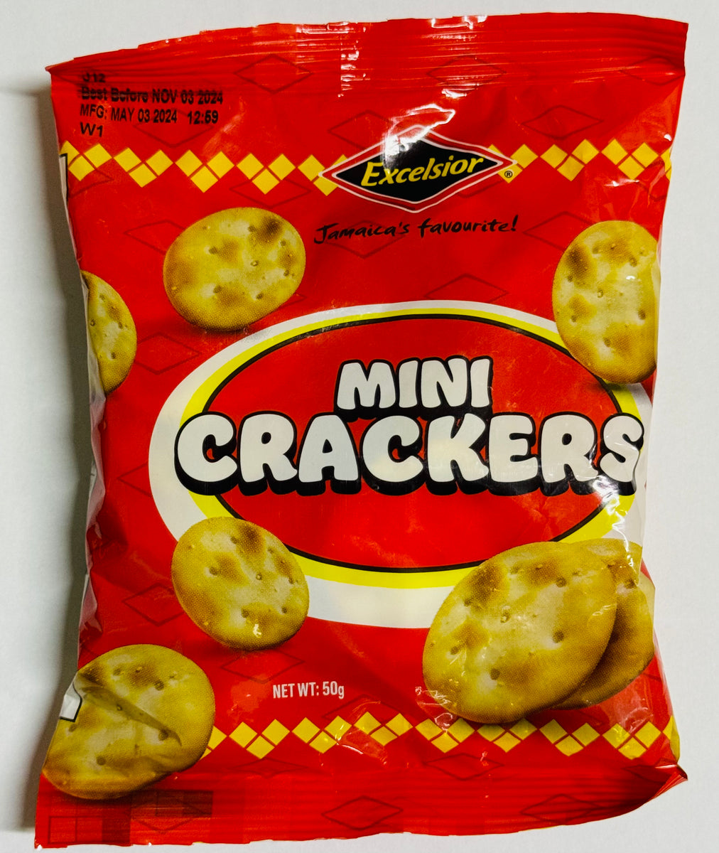 EXCELSIOR MINI WATER CRACKERS (50 G) – Fedlin Limited
