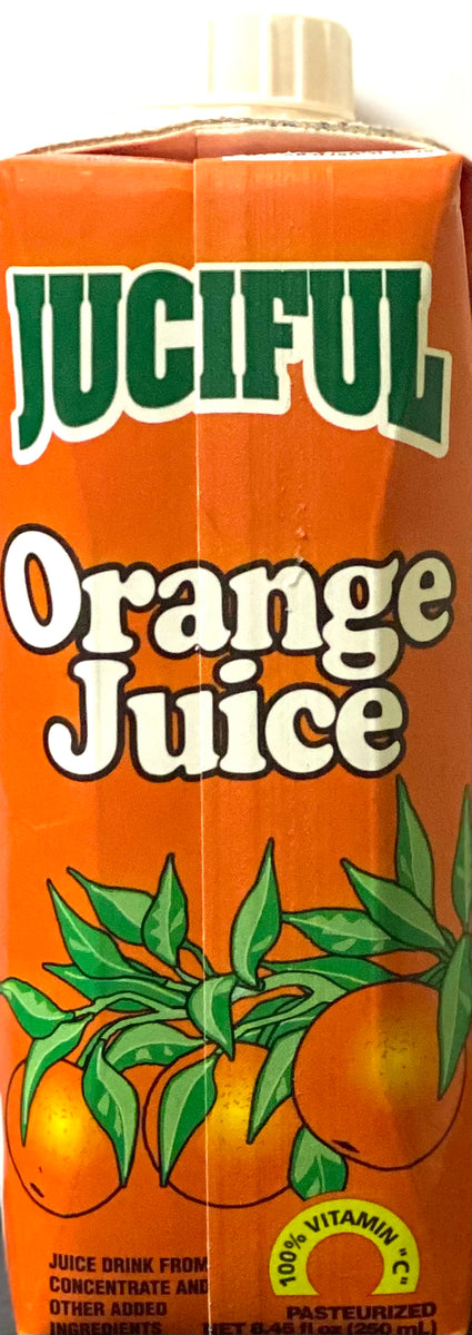 JUCIFUL ORANGE JUICE (250 ML) – Fedlin Limited
