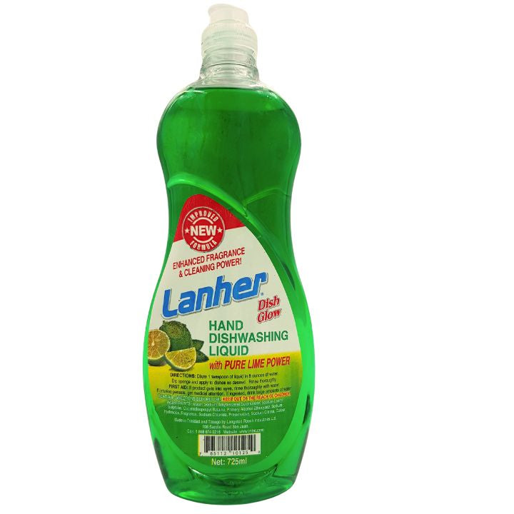 LANHER HAND DISHWASHING LIQUID DETERGENT (725 ML) – Fedlin Limited
