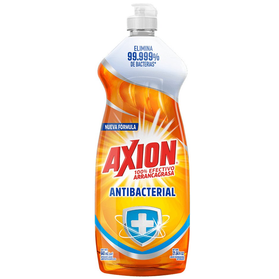 AXION DISHWASHING LIQUID DETERGENT (640 ML, ANTIBACTERIAL) – Fedlin Limited