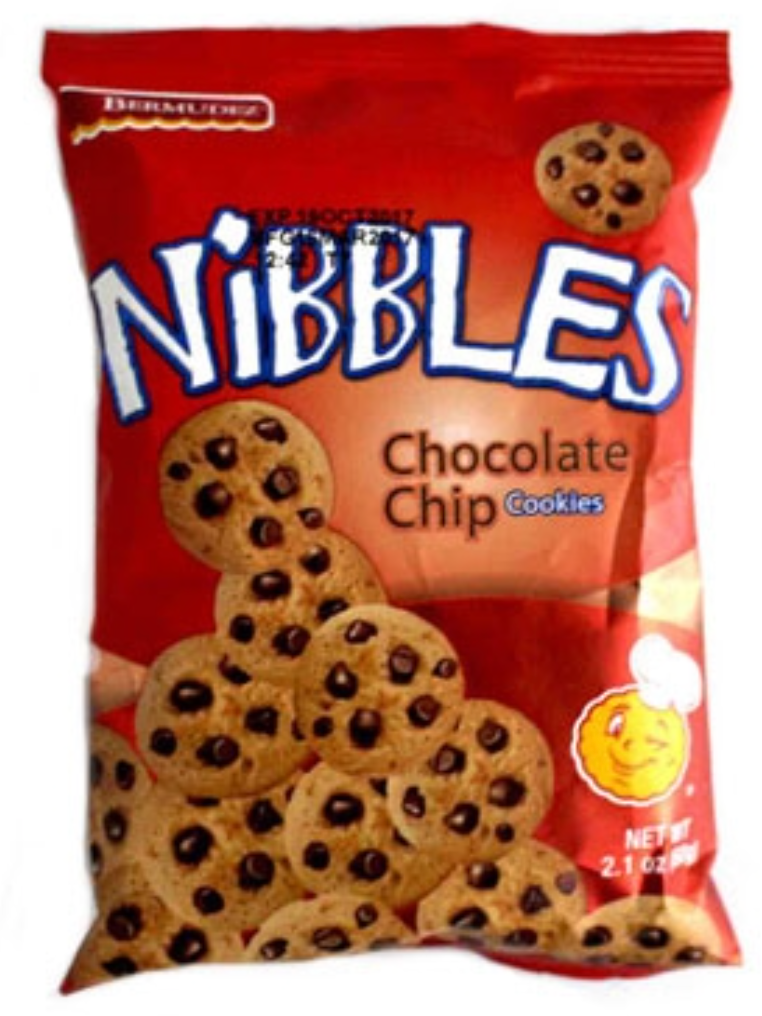 BERMUDEZ NIBBLES CHOCOLATE CHIP COOKIES (60 G) – Fedlin Limited