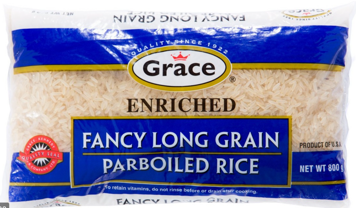 GRACE PARBOILED RICE (400 G) – Fedlin Limited
