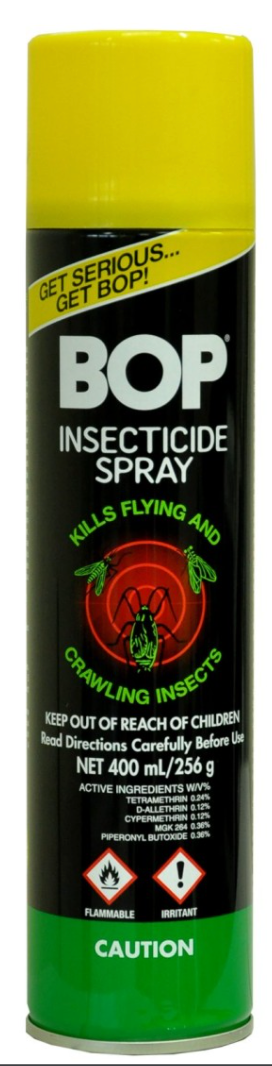 BOP INSECT SPRAY (INSECTICIDE, 400 ML) – Fedlin Limited