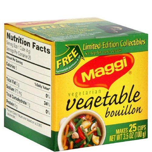 MAGGI VEGETABLE CUBES (100 G) – Fedlin Limited